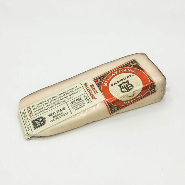 BellaVitano Merlot Cheese 5.3 Oz - Nasonville Dairy